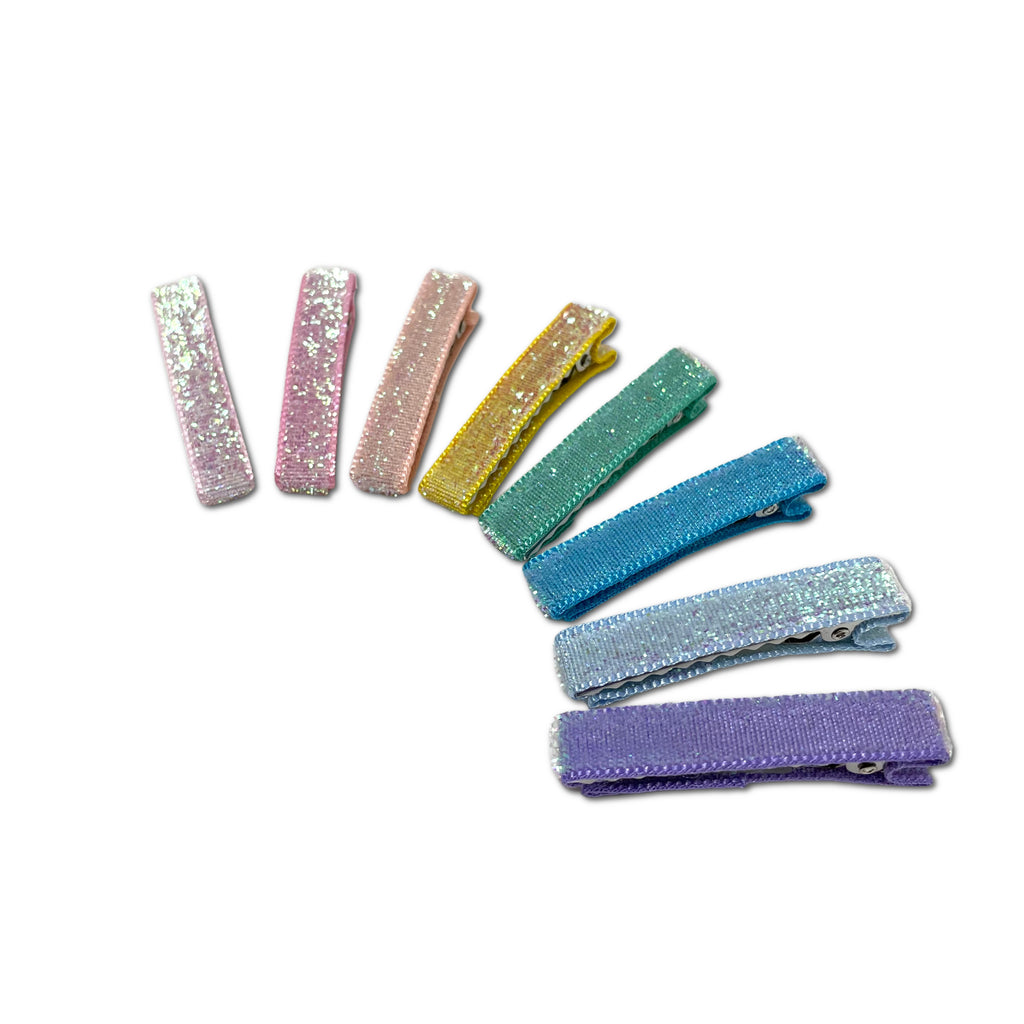 Glitter Bar Clips, Unicorn Bundle – LuluLuvs